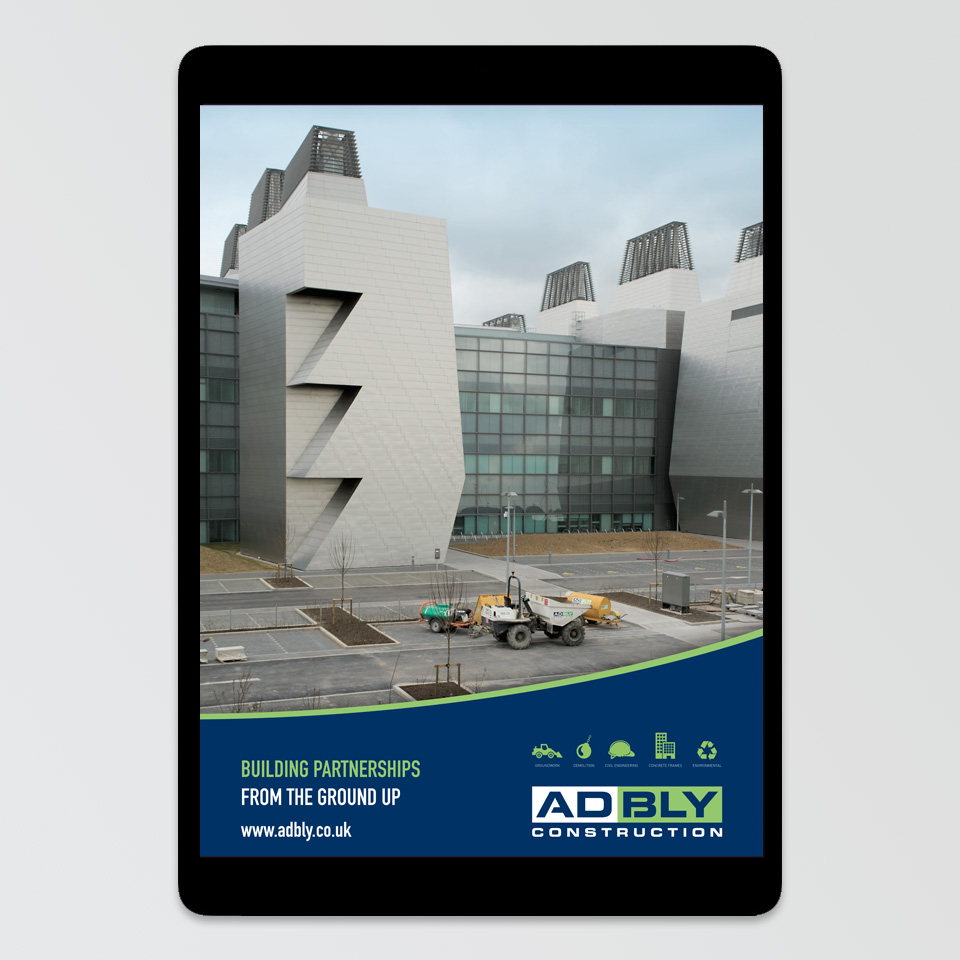 Signal Studio - Clever website design for AD Bly Construction in ...